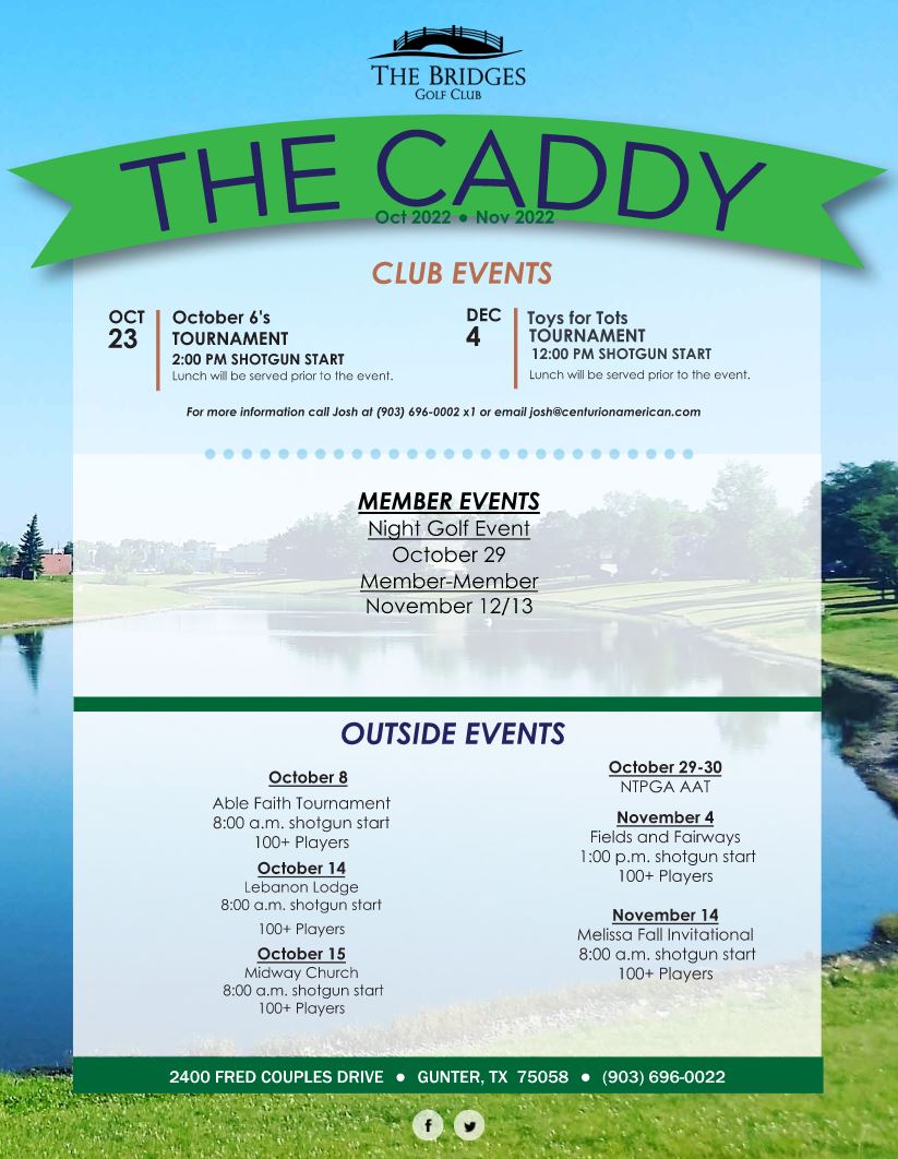 My Homepage - The Bridges Golf Club